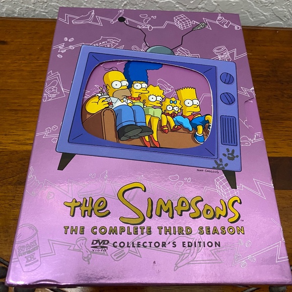 None | Other | The Simpsons The Complete Third Season Perfect Condition ...